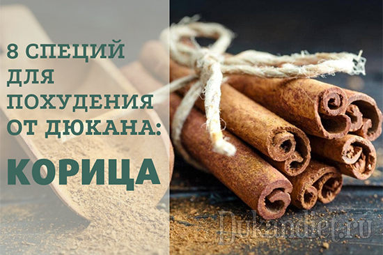 8 специй для похудения от Дюкана. КОРИЦА
